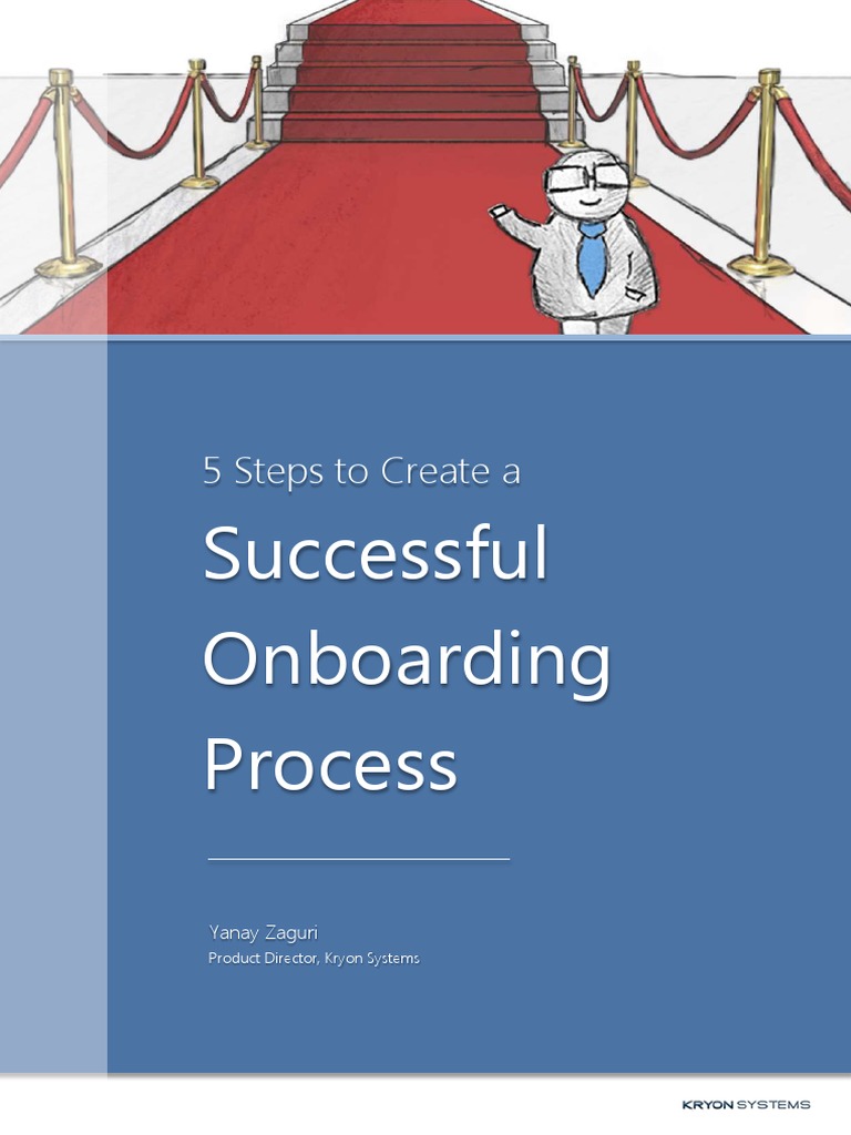 5 Steps To Create A Successful Onboarding Process | PDF | Employee ...