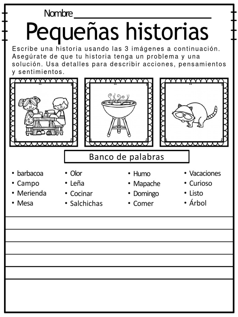 Pequeñas Historias Trabajamos La Escritura Creativa De Picnic Pdf