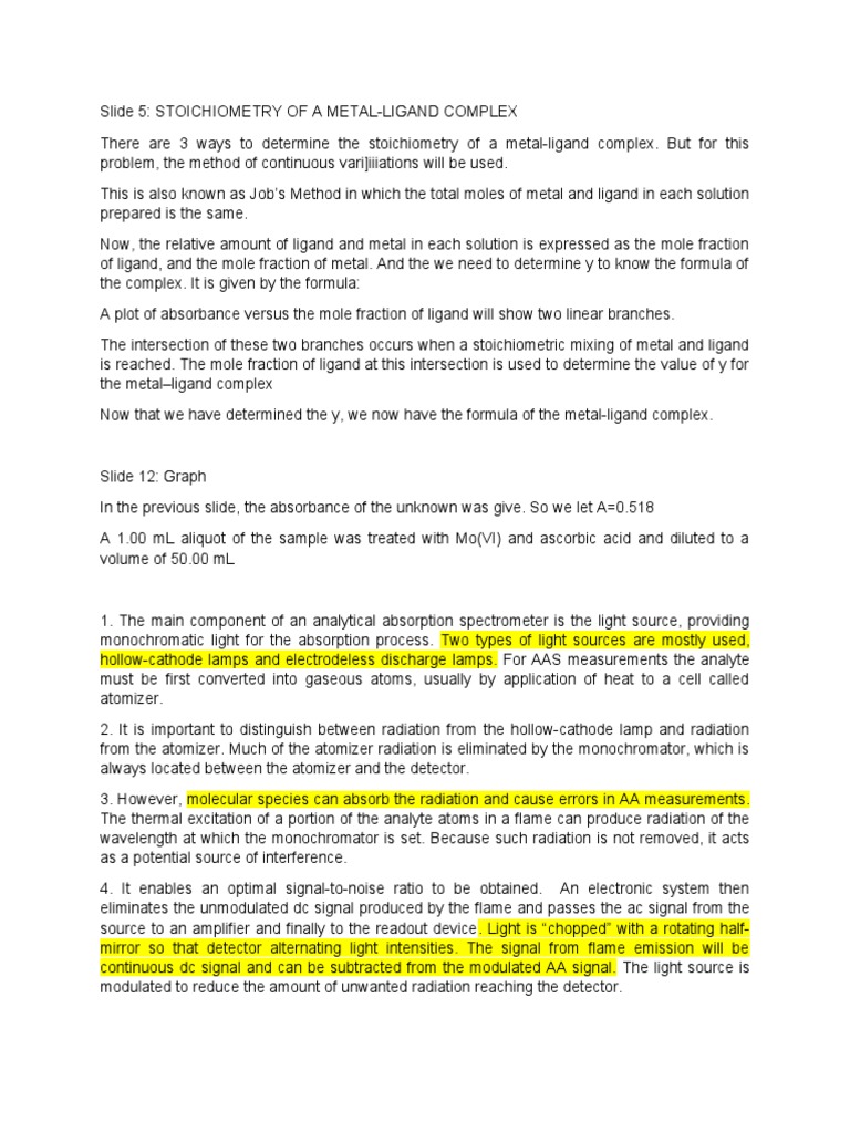 Anachem Notes | Download Free PDF | Radiation | Chemistry
