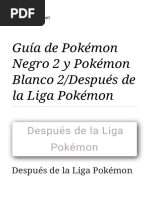 Lista de Pokémon de La Séptima Generación - WikiDex | PDF | Diseño de ...
