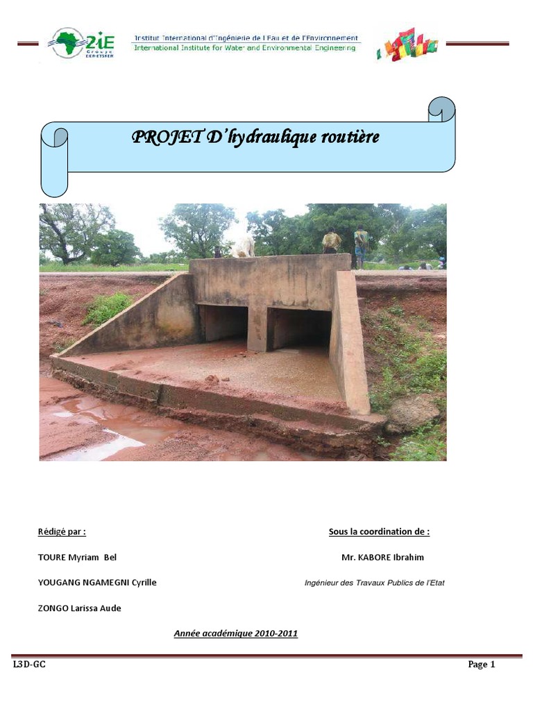 Étude d'un dalot en hydraulique routière | PDF | Béton armé | Pont
