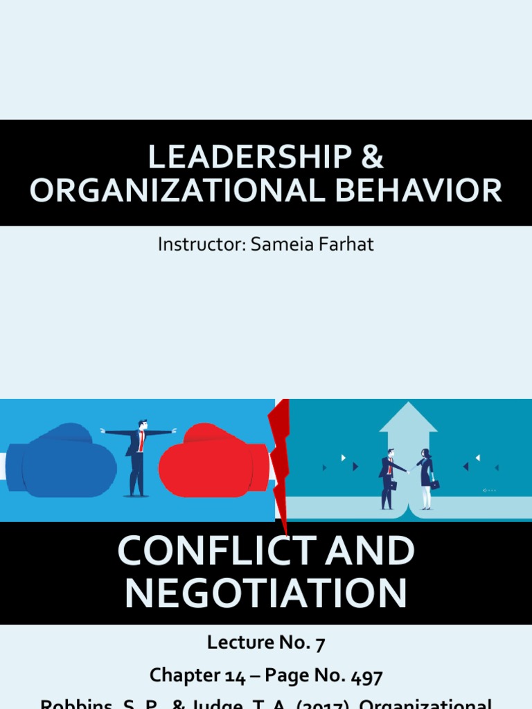 Leadership & Organizational Behavior: Instructor: Sameia Farhat | PDF ...
