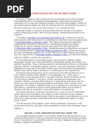 2.9.20. Particulate Contamination - Visible Particles 20920e | PDF ...