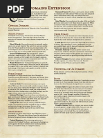 D&D 5e Random Plane Tables - GM Binder | PDF | Multiverse | Setting
