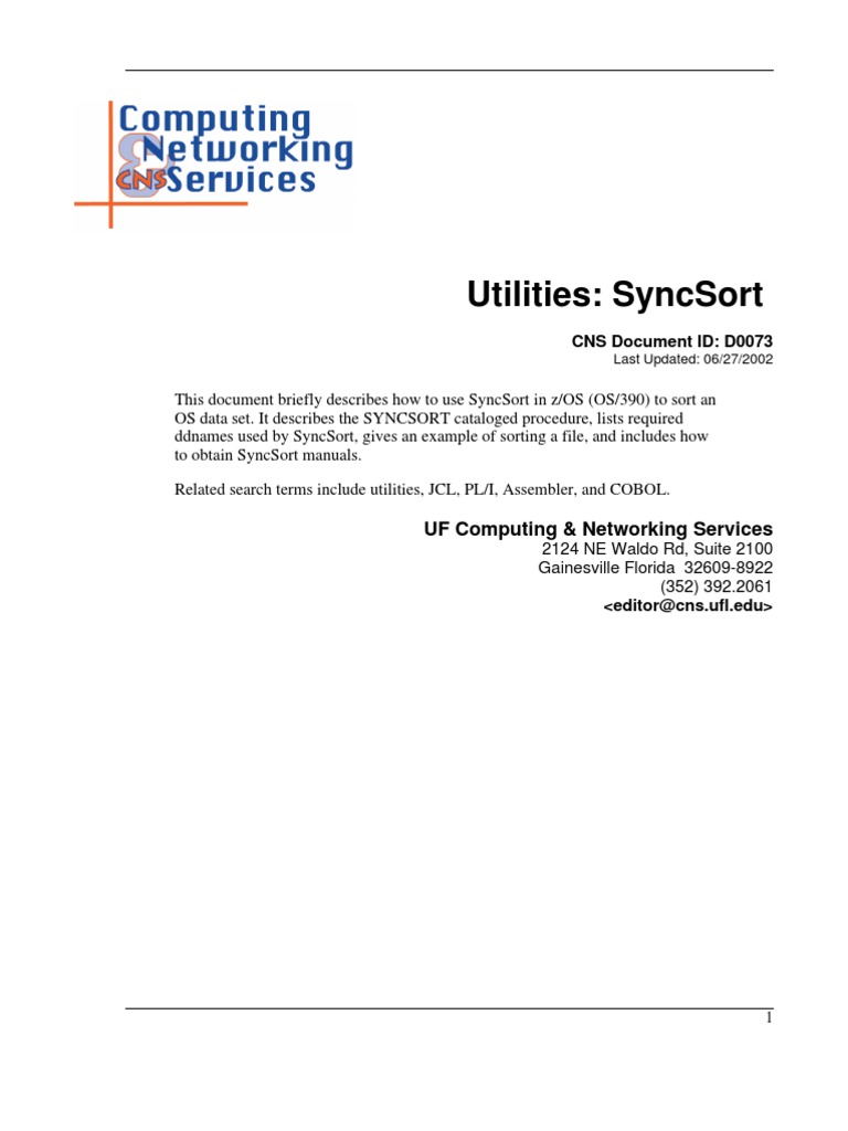 Sync Sort | PDF | Parameter (Computer Programming) | Computer Programming