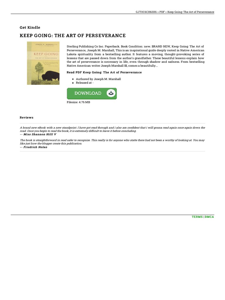 Keep Going Book | PDF | Books | Media