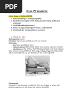 Manual Muscle Testing Knee | PDF | Anatomical Terms Of Motion | Human Leg