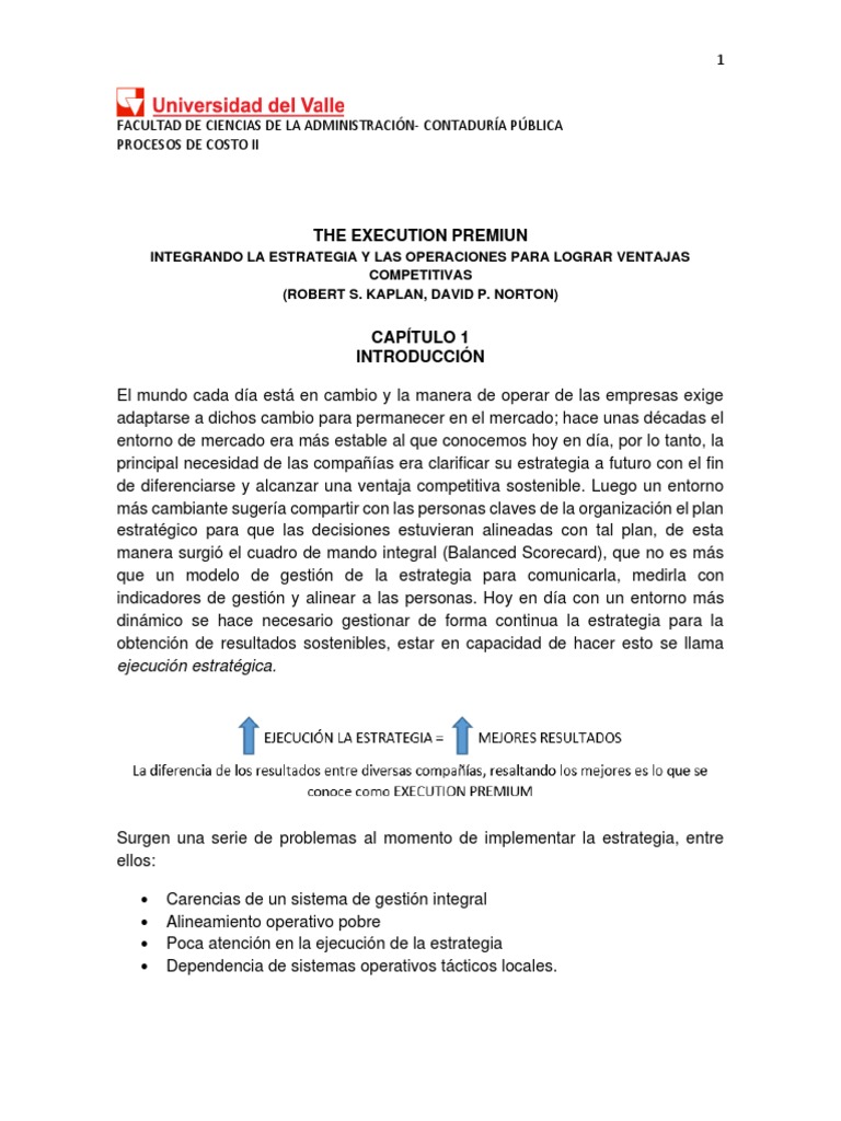 4.the Execution Premium | PDF | Planificación | Presupuesto