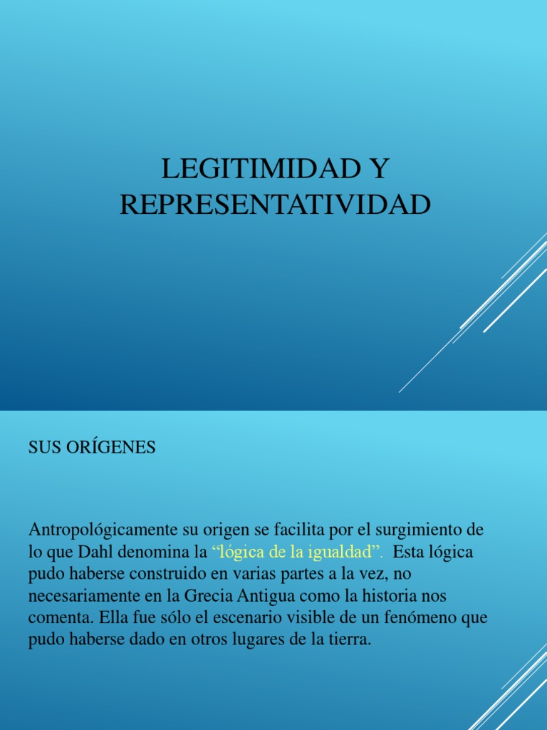Legitimidad | PDF | Legitimidad (política) | Democracia
