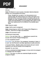 SAMPLE Pretrial Script | PDF