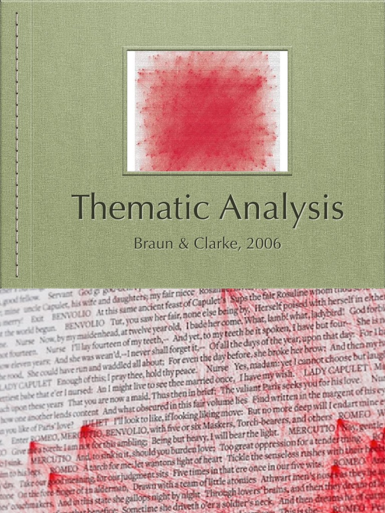 7 - Thematic Analysis PDF | PDF | Cognition | Cognitive Science