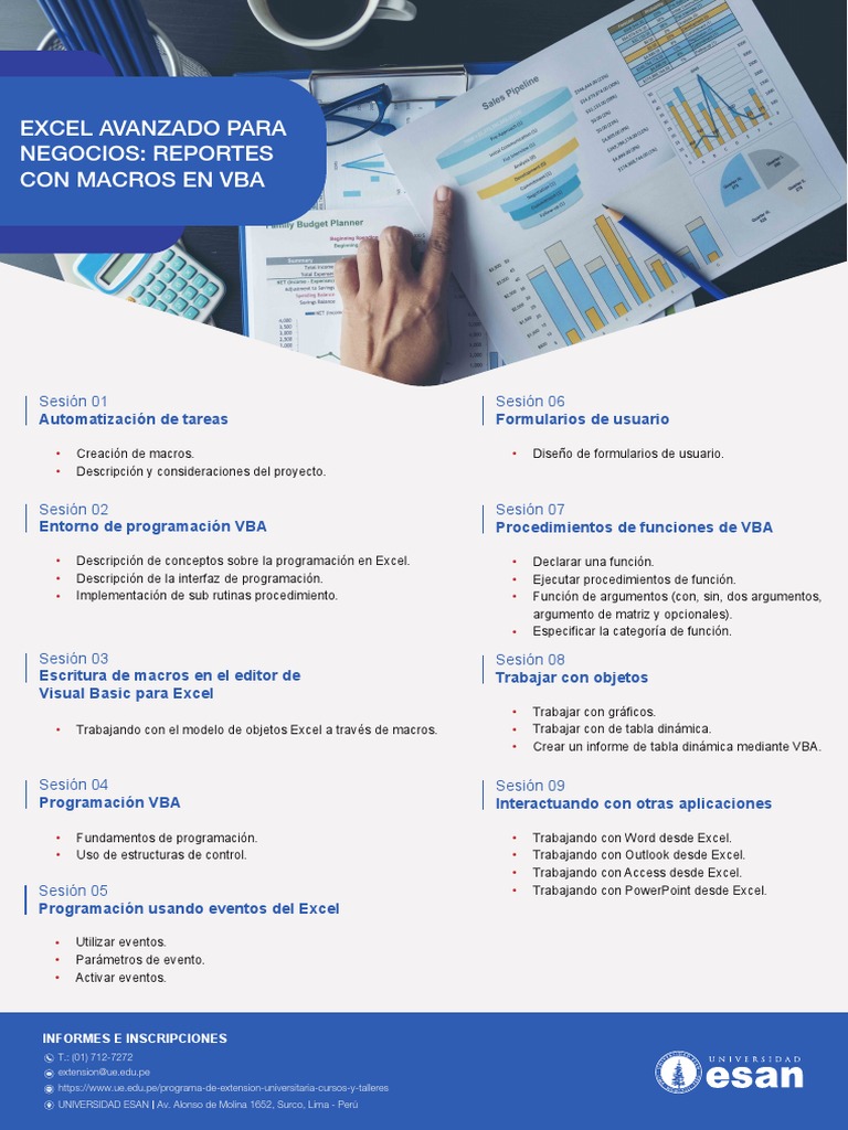 Automatización de tareas y generación de informes en Excel mediante macros y Visual Basic para ...