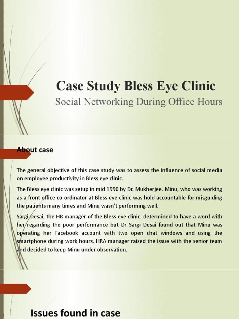 Social Media Impact on Clinic Productivity | PDF | Social Media ...