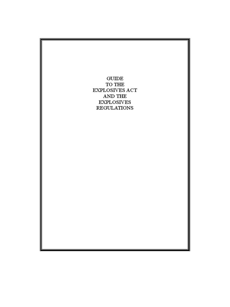 Explosives Regulations | PDF | Truck | Vehicles