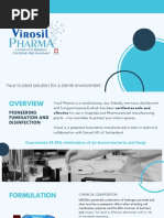 Virosil Pharma: Eco-Friendly Disinfectant | PDF | Disinfectant ...