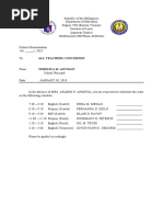DepEd Letter of Reinstatement | PDF