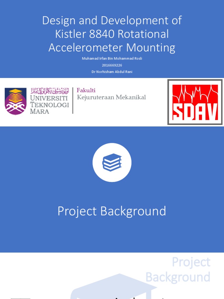 Design and Development of Kistler 8840 Rotational Accelerometer Mounting | PDF | Accelerometer ...