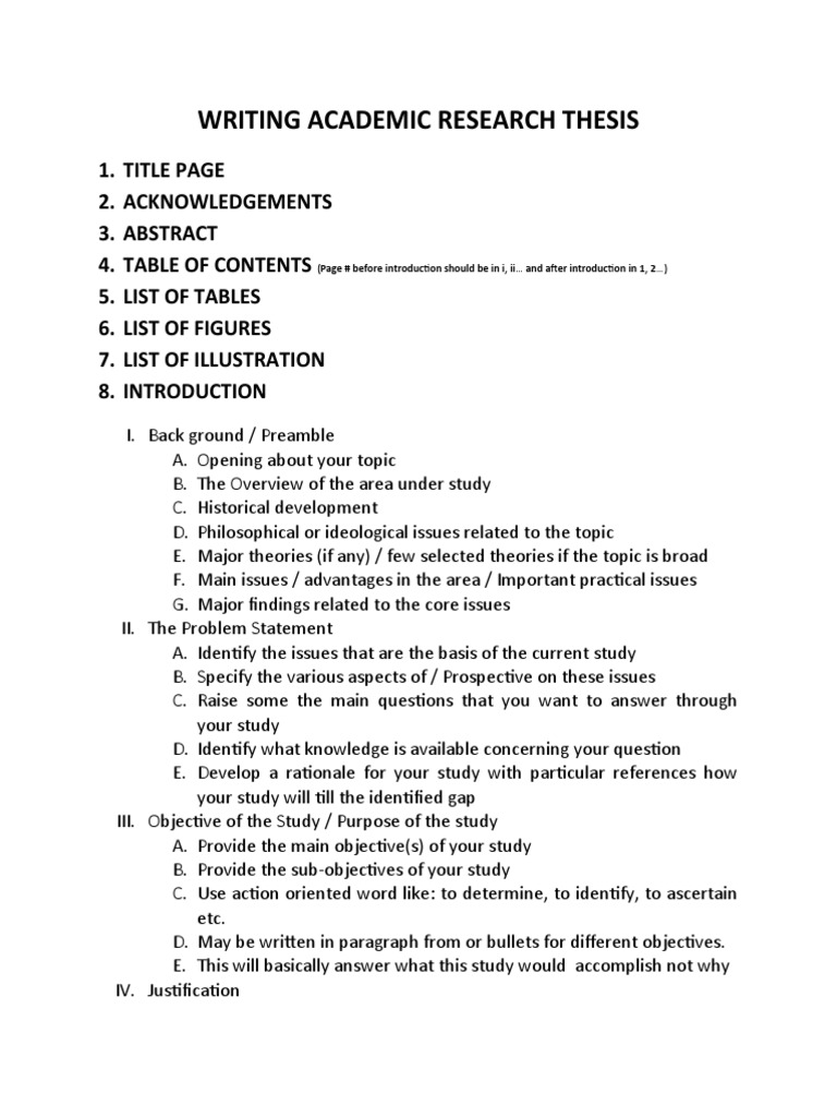 Contents of Research Thesis | PDF | Statistics | Quantitative Research