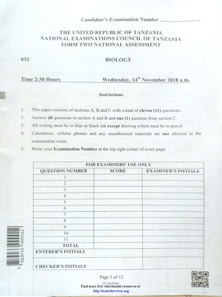 Biology F2 2018 Pdf Religion Spirituality