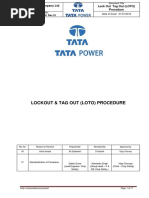 Electrical Loto Procedure | PDF | Fuse (Electrical) | Electrical Components