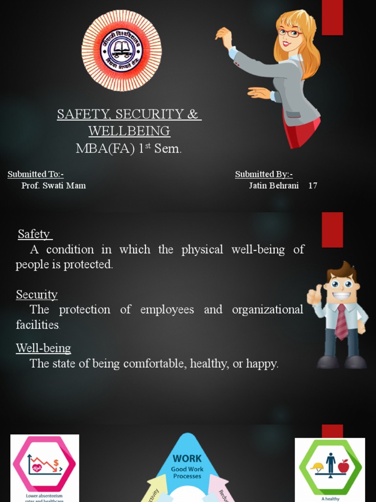 Safety Security Wellbeing | PDF