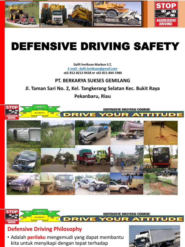 Defensive Driving Safety & 5 Keys | PDF