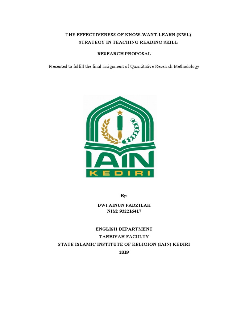 Assessing the Effectiveness of the Know-Want-Learn Strategy in ...