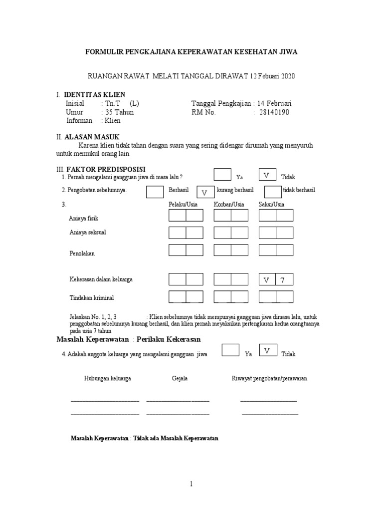 Askep Jiwa KDRT | PDF | Kesehatan Holistik