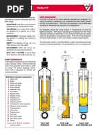 Koni Shock Cross Reference and Data Parts Sheets | PDF