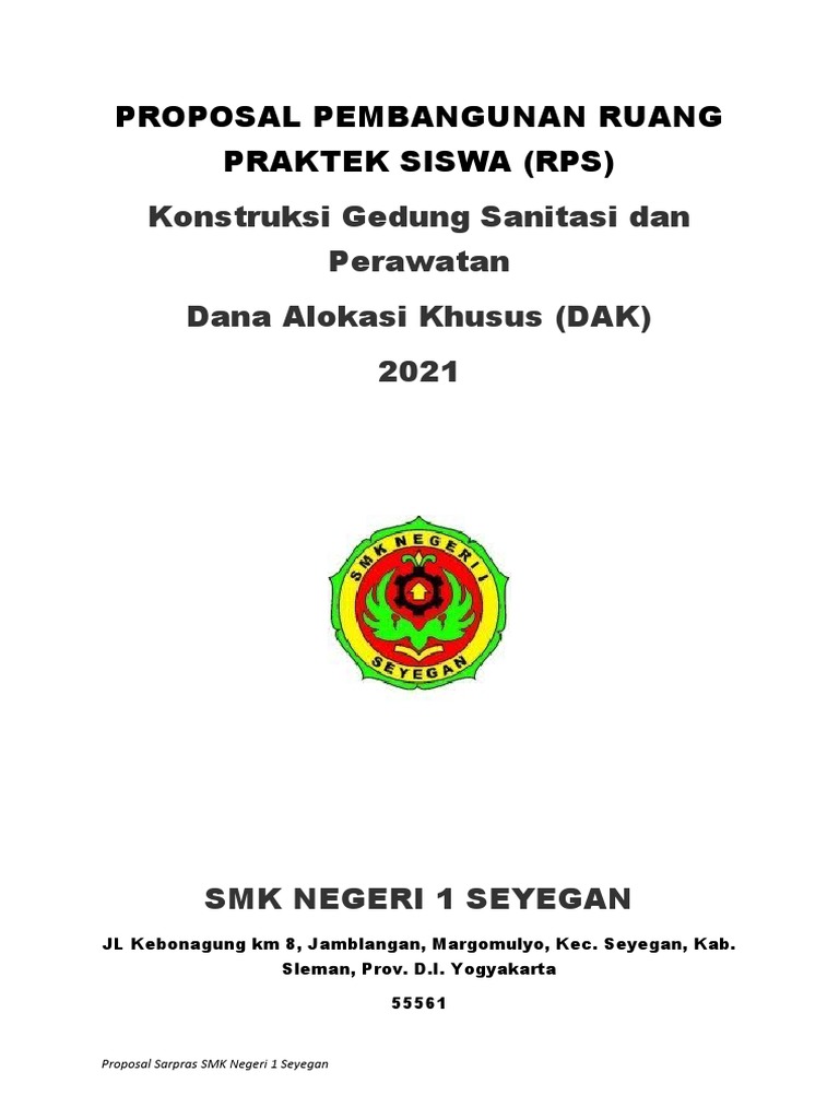 Cover RPS DAK 2021 | PDF