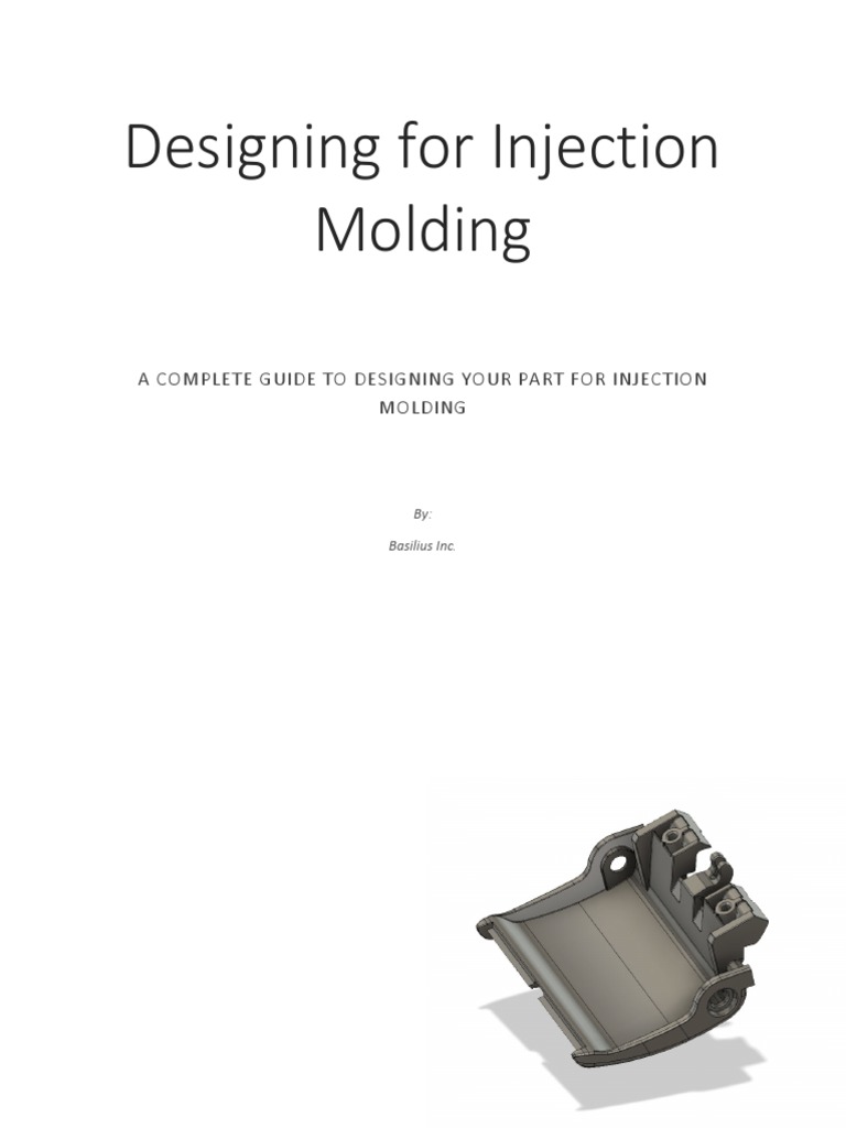 Designing For Injection Molding | PDF | Thermoplastic | Plastic