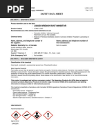 Liquid Wrench Penetrating Oil SDS | PDF | Dangerous Goods | Toxicity