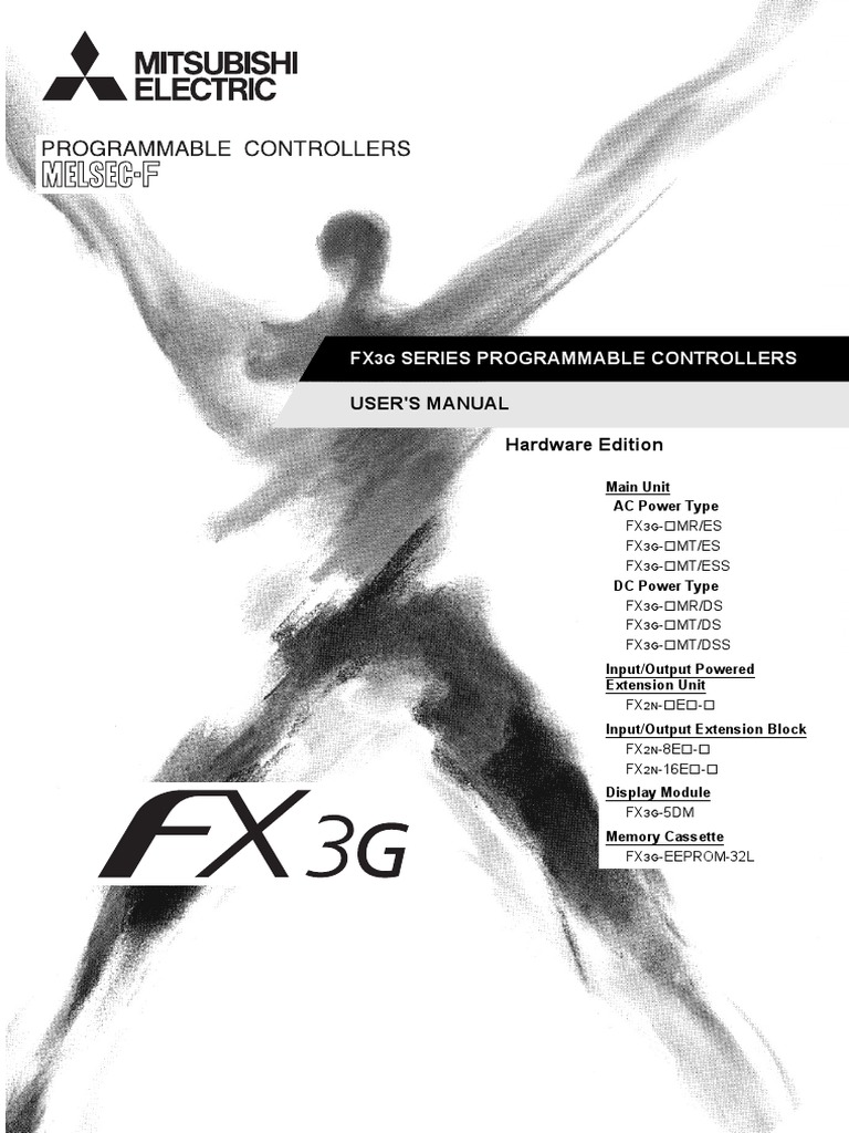 FX Series Programmable Controllers: User'S Manual Hardware Edition ...
