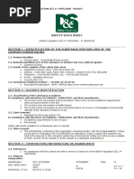 Turbotect 950: Safety Data Sheet | PDF | Toxicity | Firefighting
