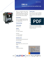 Cag 14 & Cag 34 | PDF | Relay | Transformer