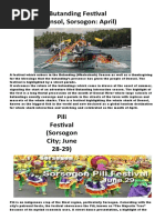 Region 3 Festivals | PDF