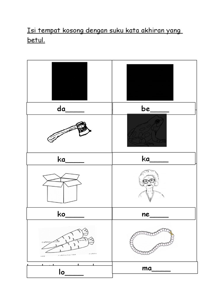 Latihan KV KVK-K | PDF