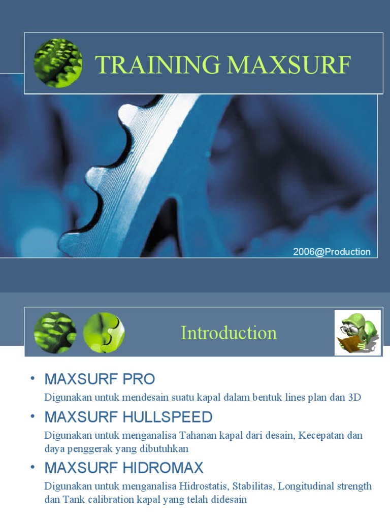 Training & Workshop Maxsurf | PDF | Teknologi & Rekayasa