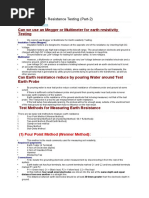 Substation Earth Mat Installation Guide | PDF | Electrical Conductor ...