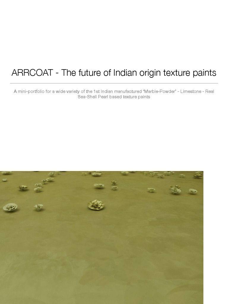 An Introduction to ARRCOAT Texture Paints: A Versatile Line of ...