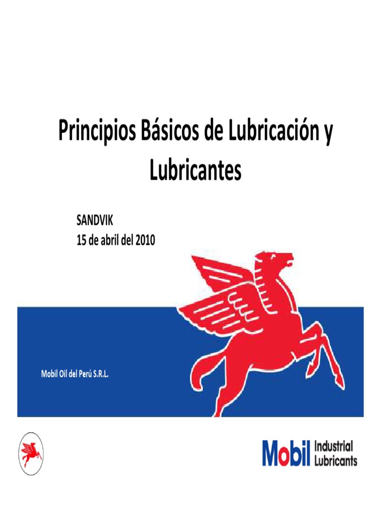 Principios Básicos de Lubricación PDF | PDF | Lubricante | Petróleo