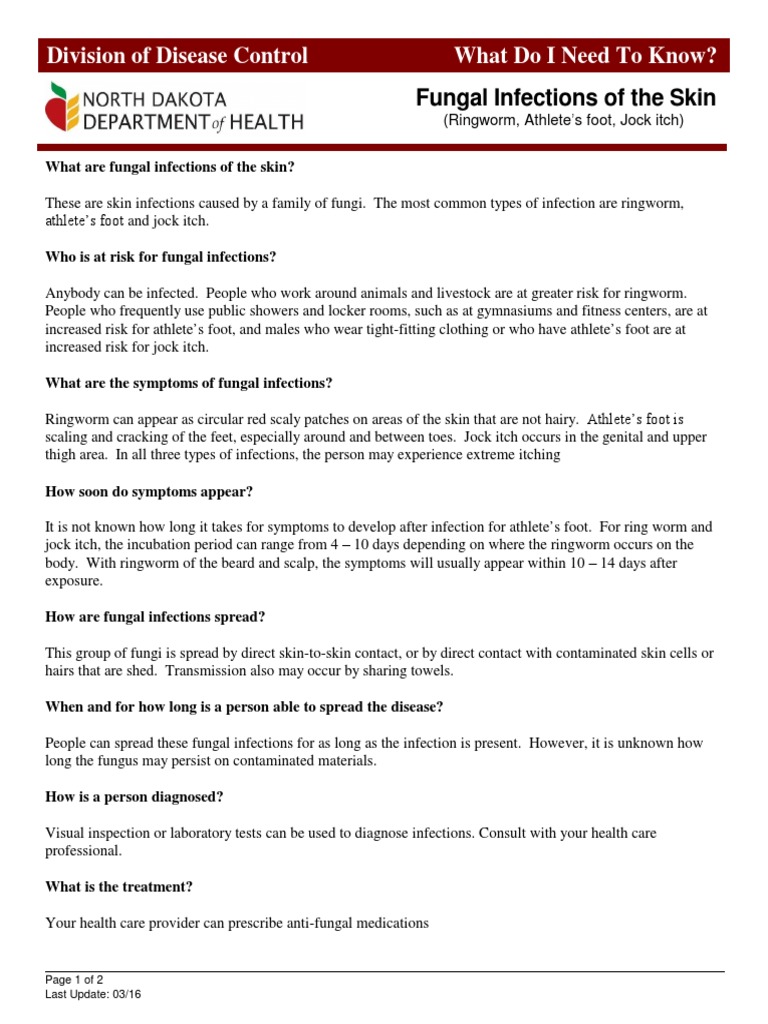 Fungal Infections | PDF | Cutaneous Conditions | Health Sciences