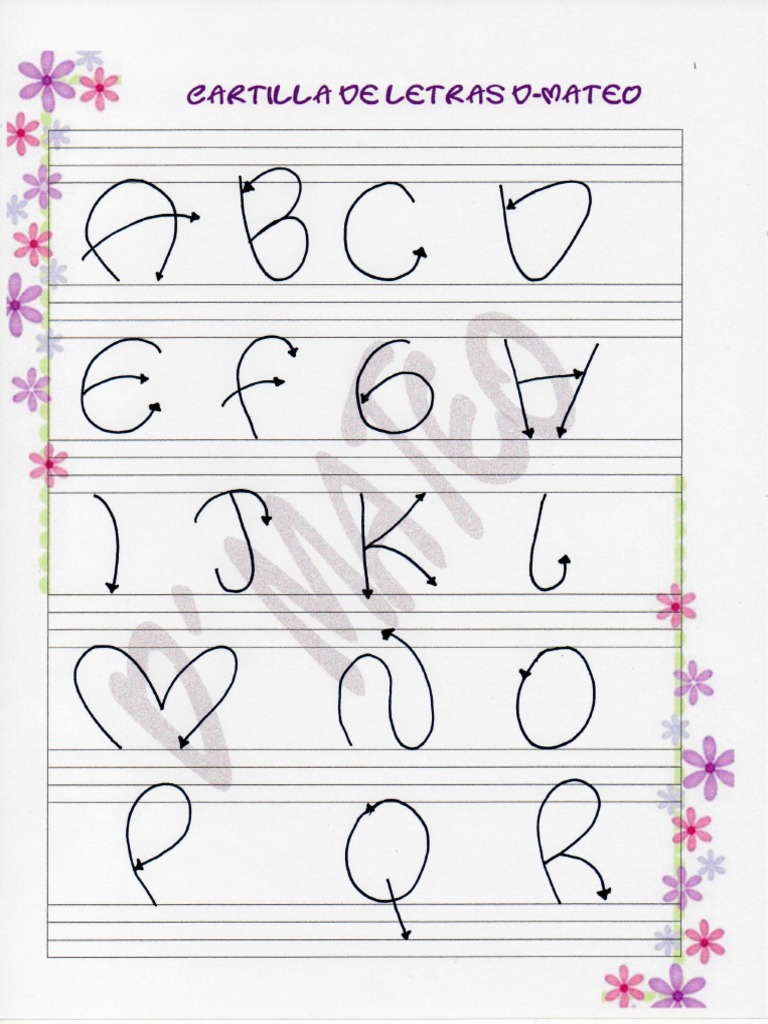 Abecedario Letras Timoteo | PDF