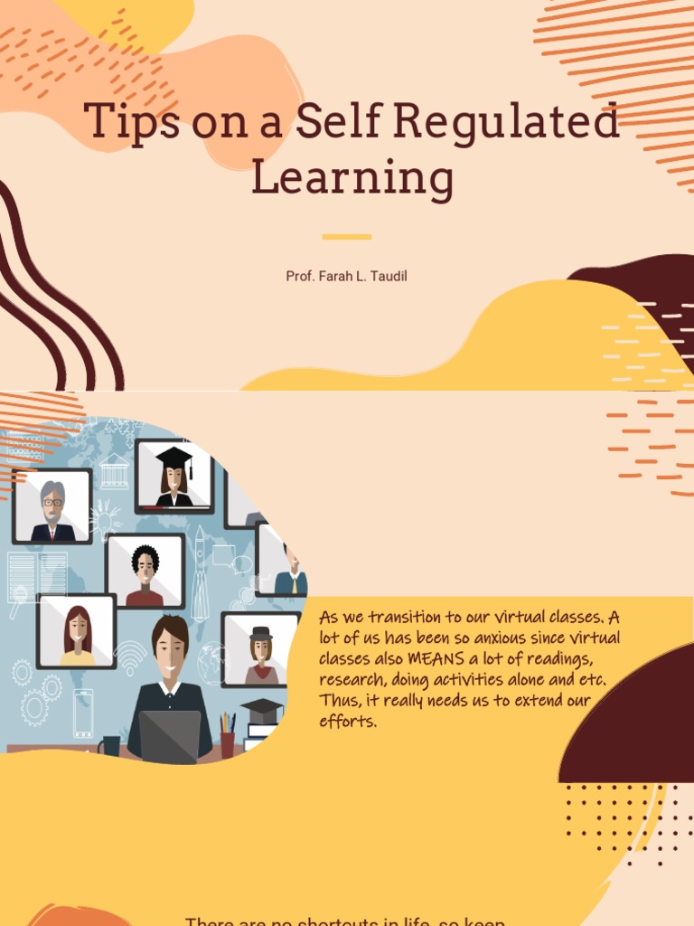 TIPS On A Self Regulated Learning | PDF | Applied Psychology ...