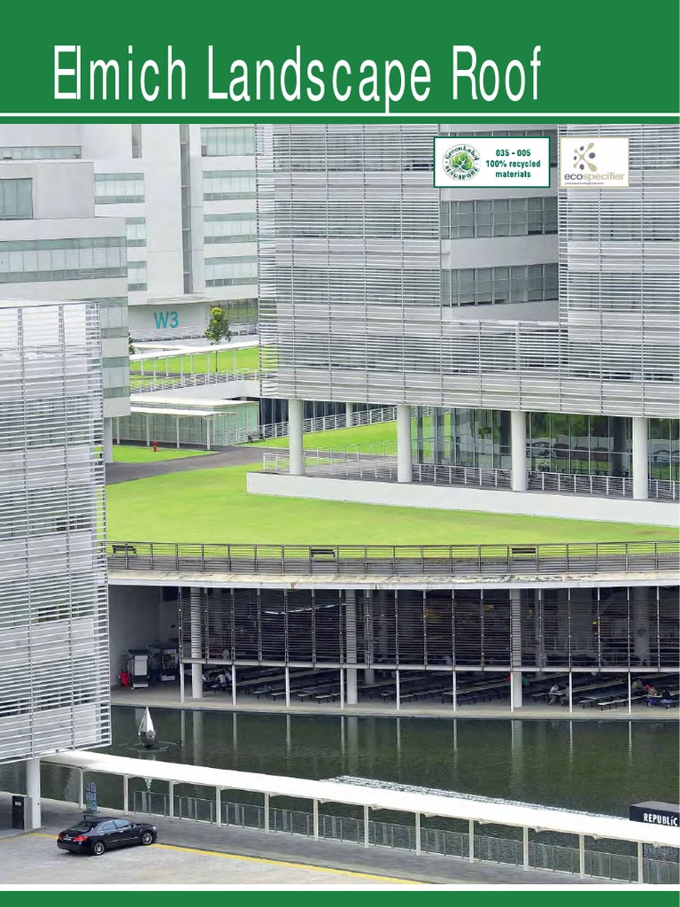 Elmich Landscape Roof Brochure | PDF | Roof | Drainage