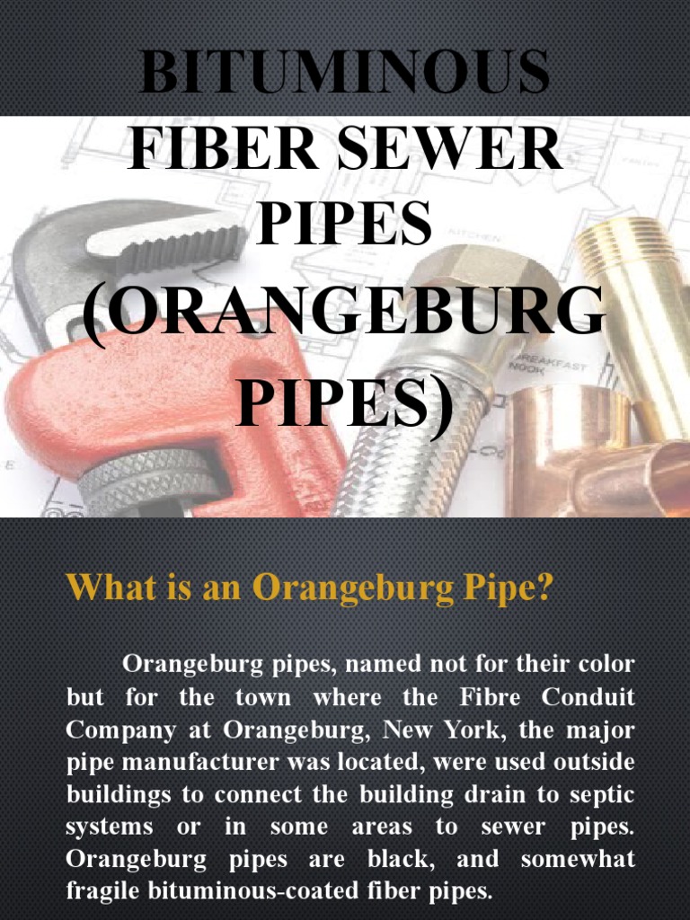 Bituminous Fiber Sewer Pipes | PDF | Civil Engineering | Materials