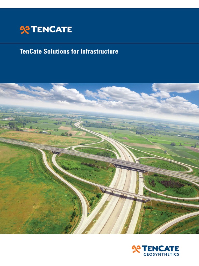Tencate Solutions For Infrastructure | PDF | Drainage | Road Surface