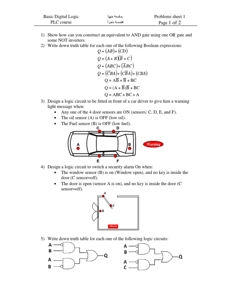 Lecture 004 - PLC | PDF | Logic Gate | Electronic Design