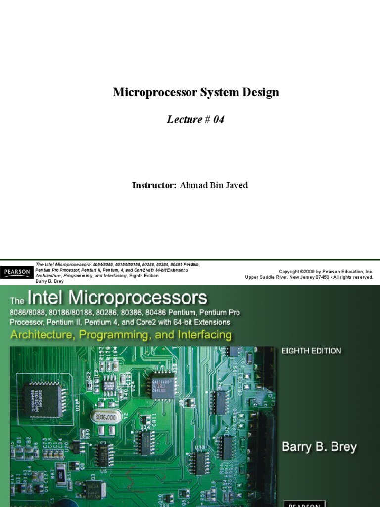 Lec # 04 | PDF | 64 Bit Computing | Microprocessor