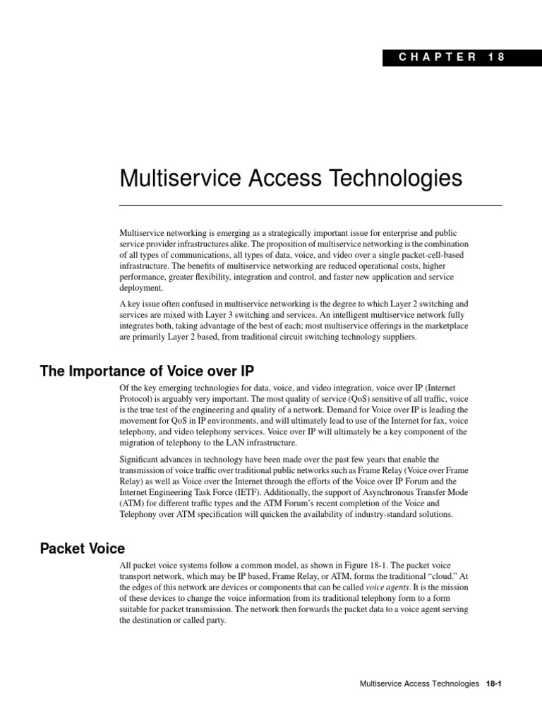 VoATM VoFR VoIP Signalling Addressing Routing | PDF | Asynchronous ...